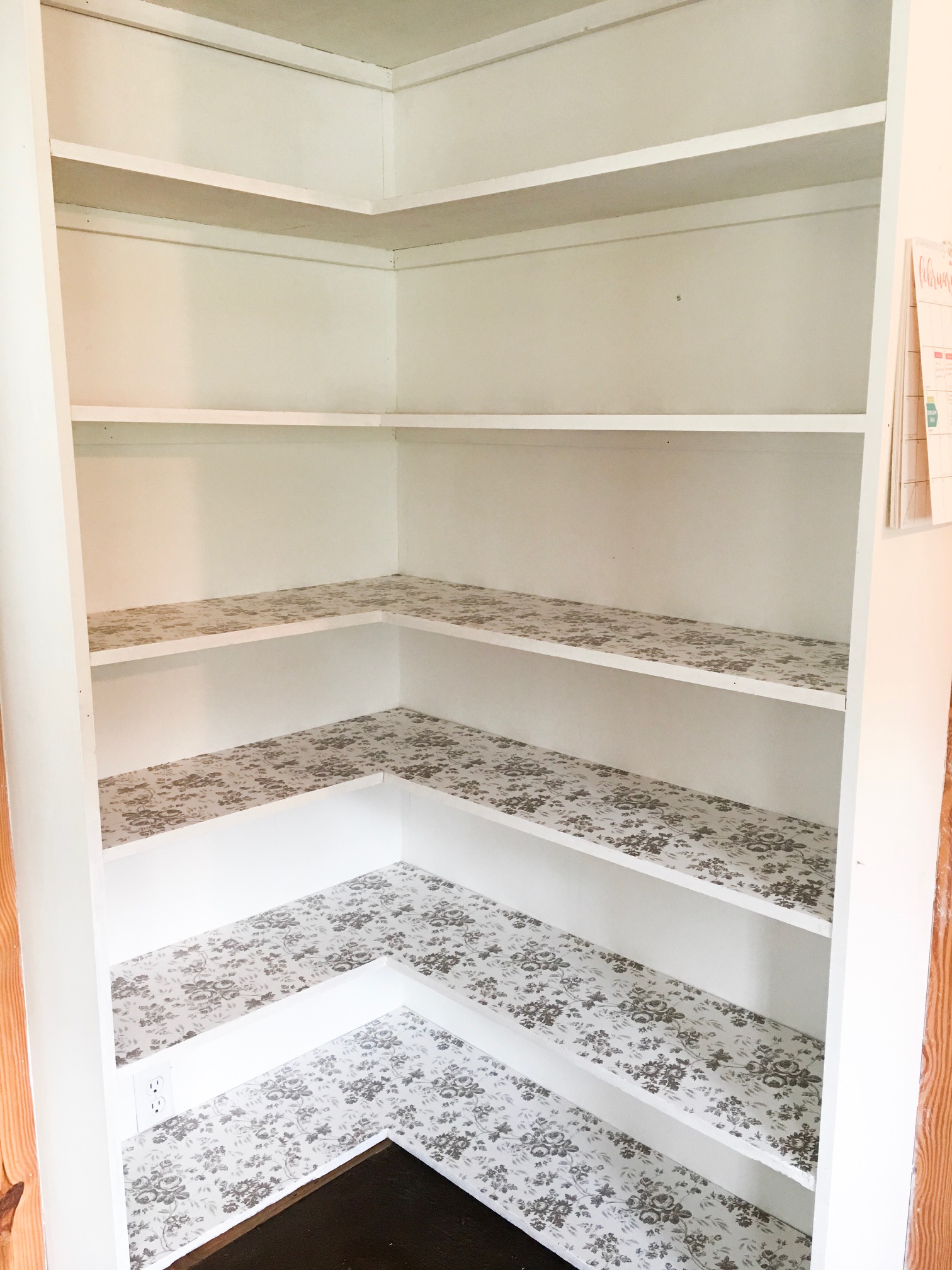 Simple DiY Homeschool & Craft Shelf Redo - Gracefully Home