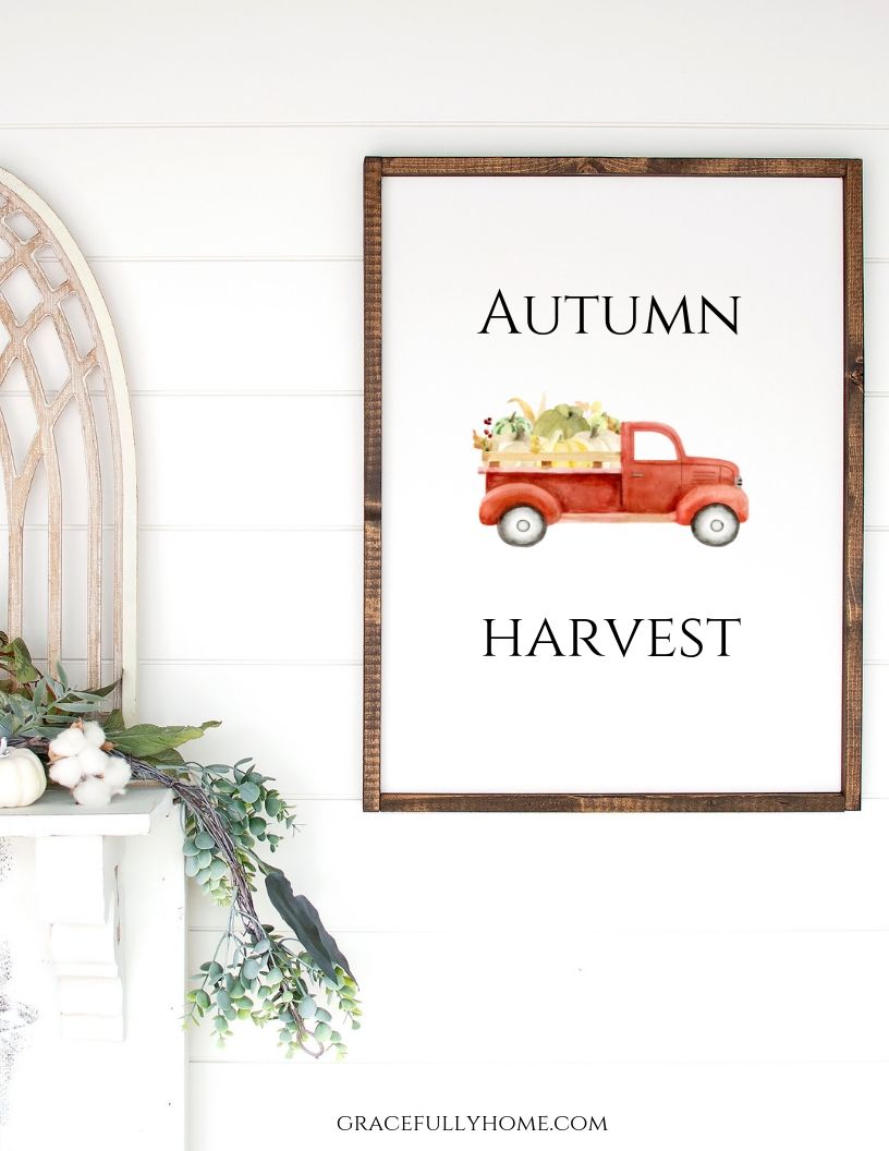 Fall Printables Collection - Gracefully Home