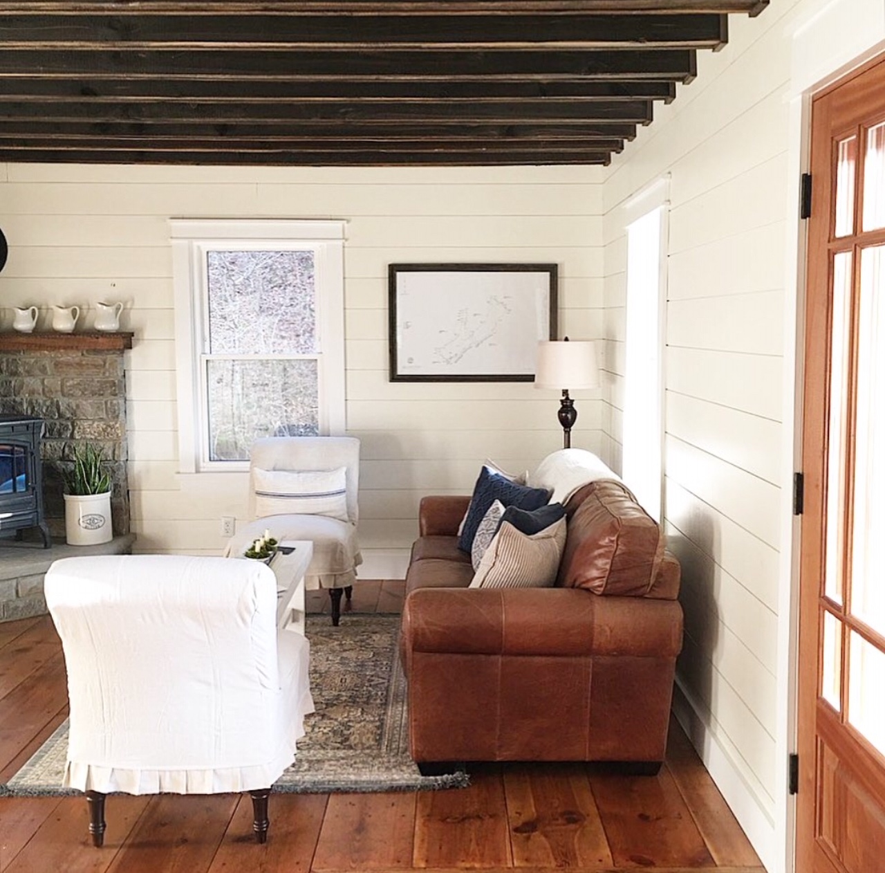 Farmhouse Living Room Reveal - Gracefully Home