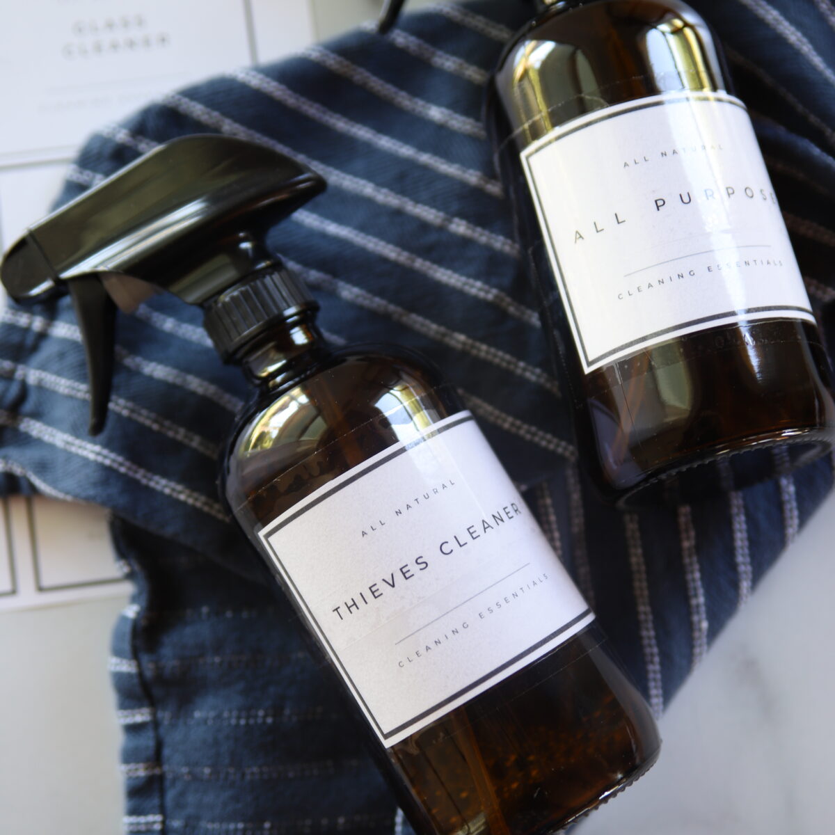 Minimal Natural Cleaning Products for the Home - Gracefully Home